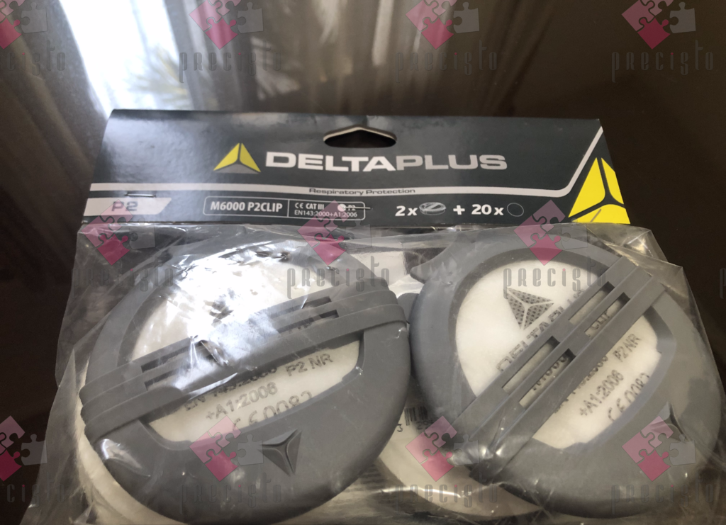 DELTA PLUS M6000 P2 CLIP (2 PIECES) | PRECISTO INDUSTRIAL TRADING